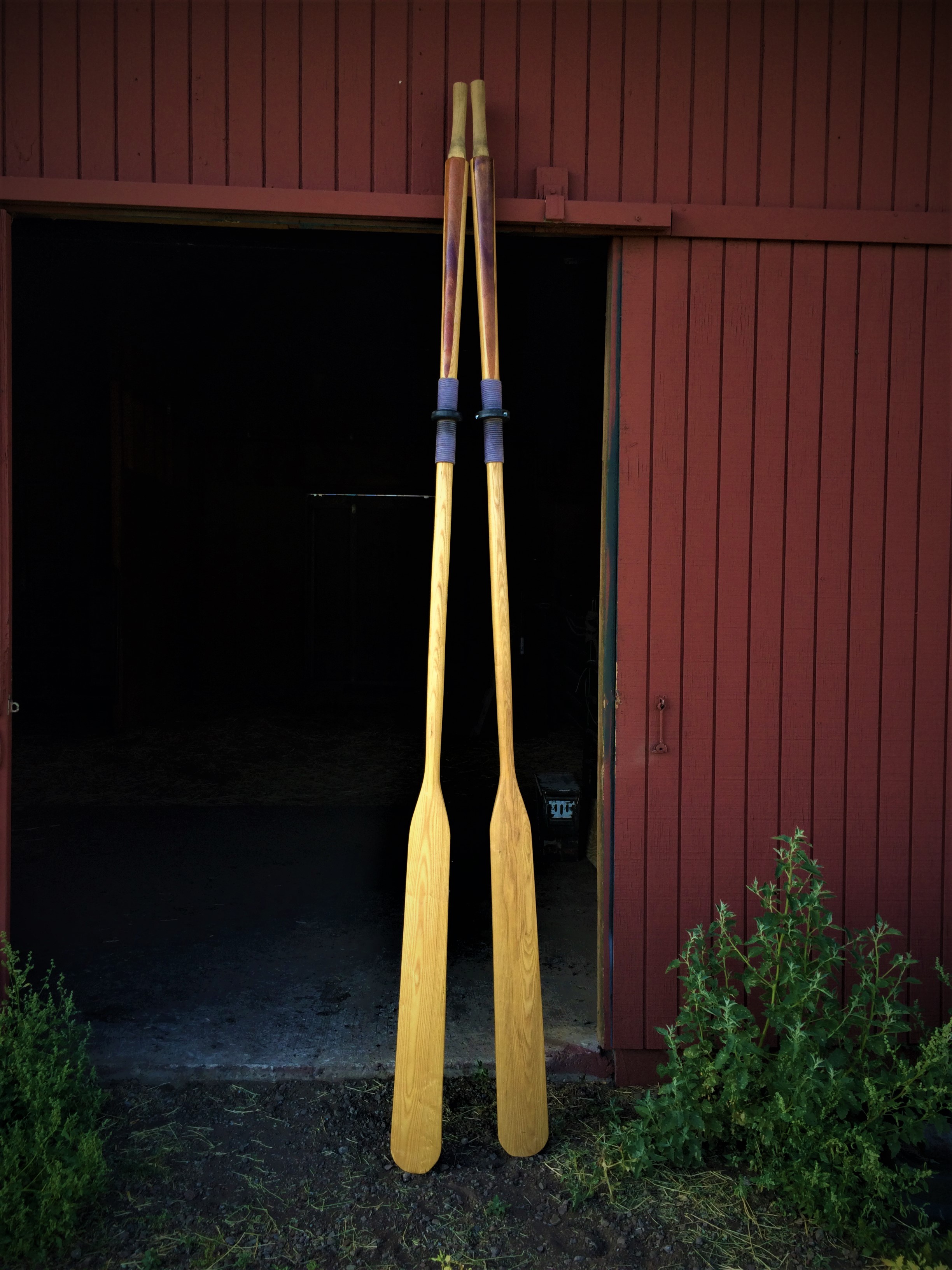 Songbird Oars – Handcrafted wood oars