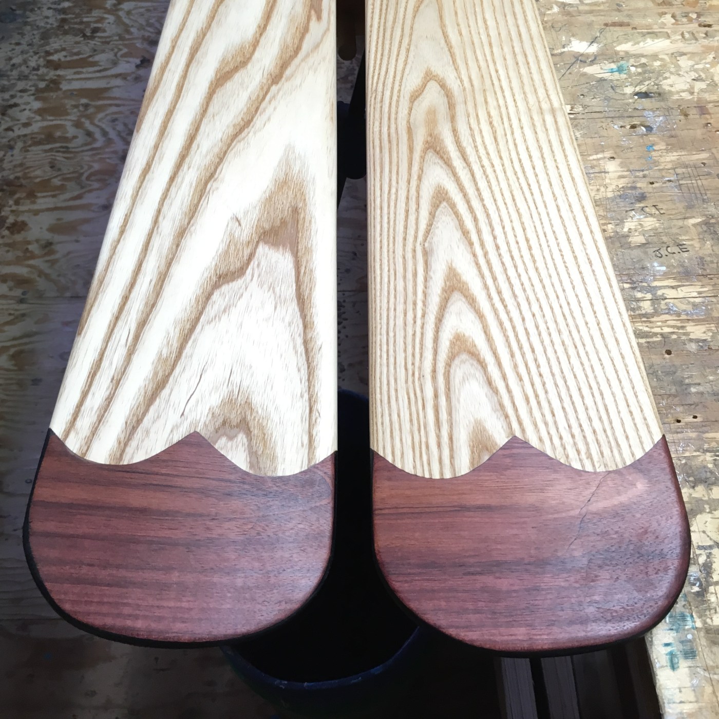 Songbird Oars – Handcrafted wood oars