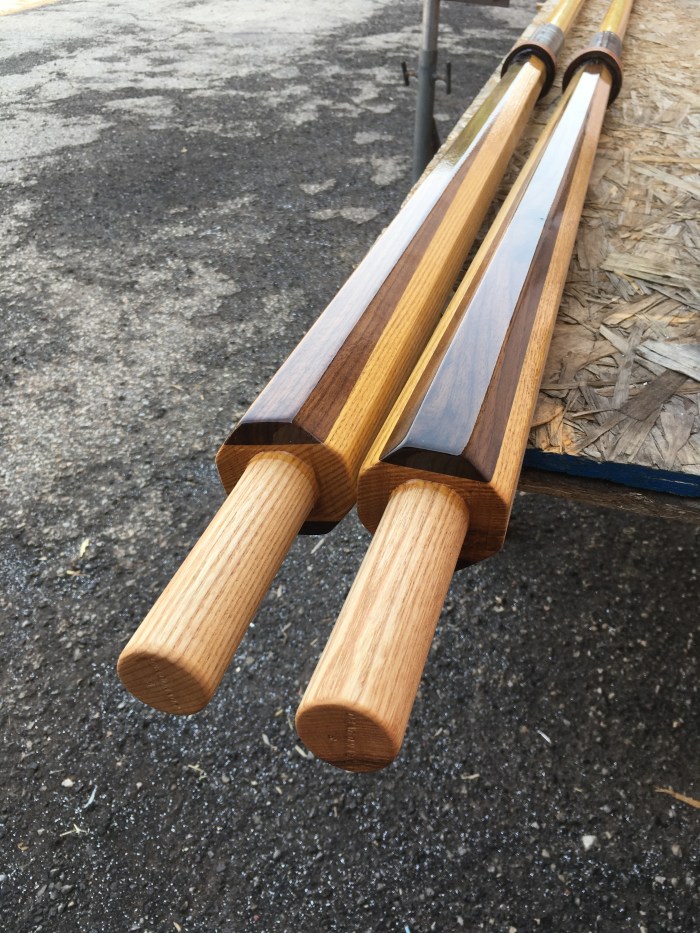 Songbird Oars – Handcrafted wood oars