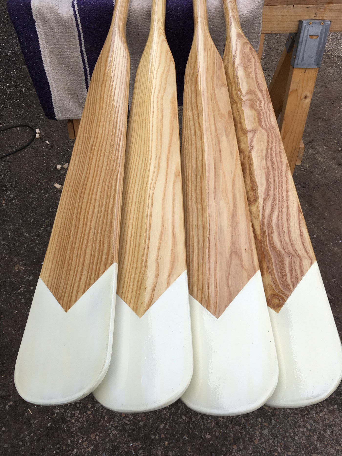 Songbird Oars – Handcrafted wood oars