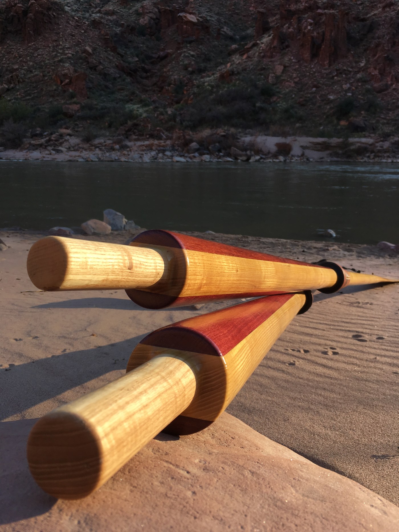 Songbird Oars – Handcrafted wood oars
