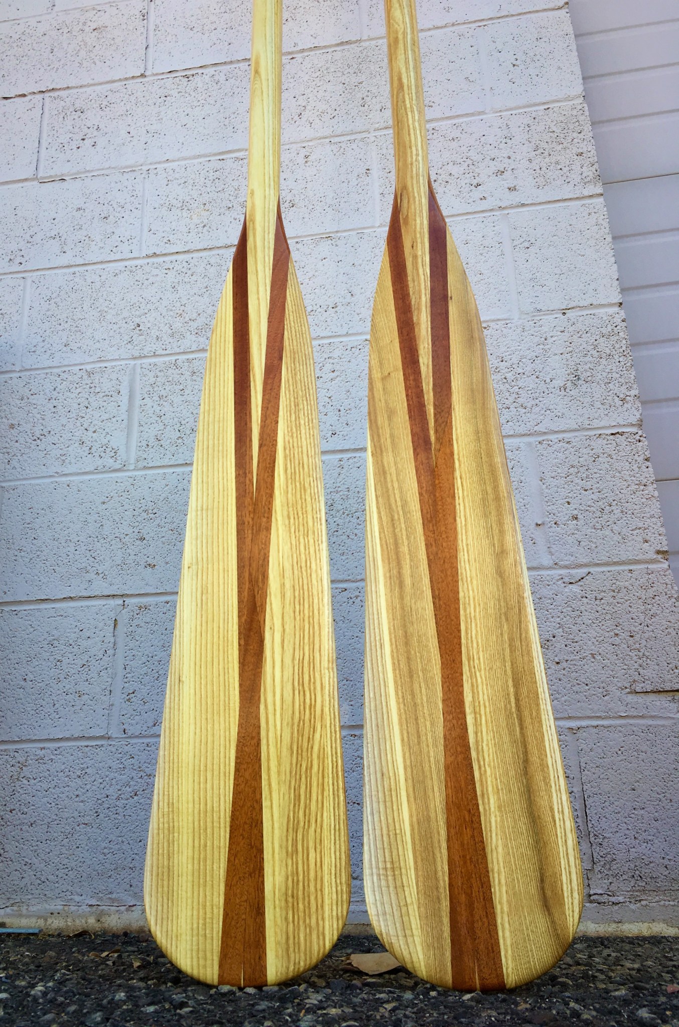 Songbird Oars – Handcrafted wood oars