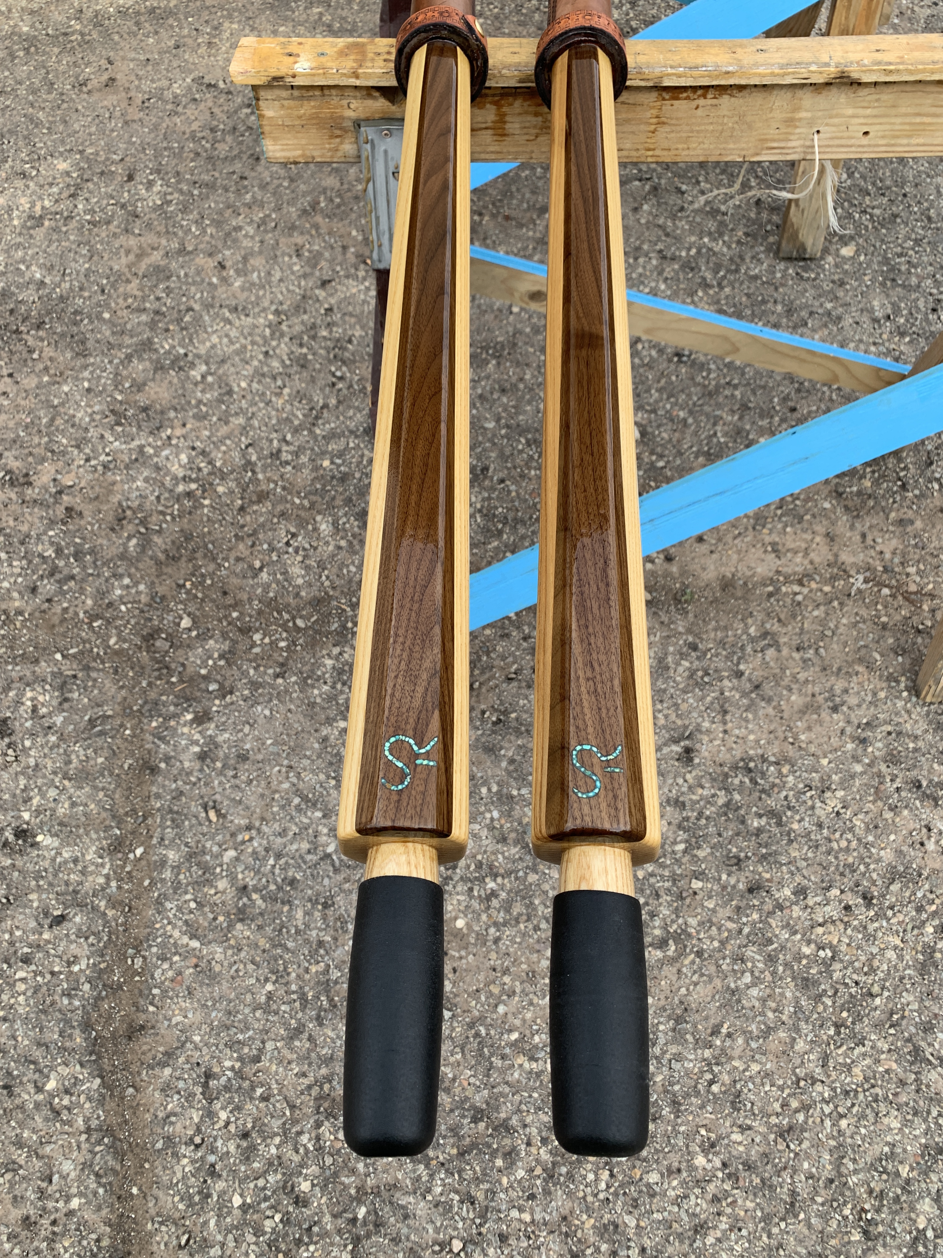 Songbird Oars – Handcrafted wood oars