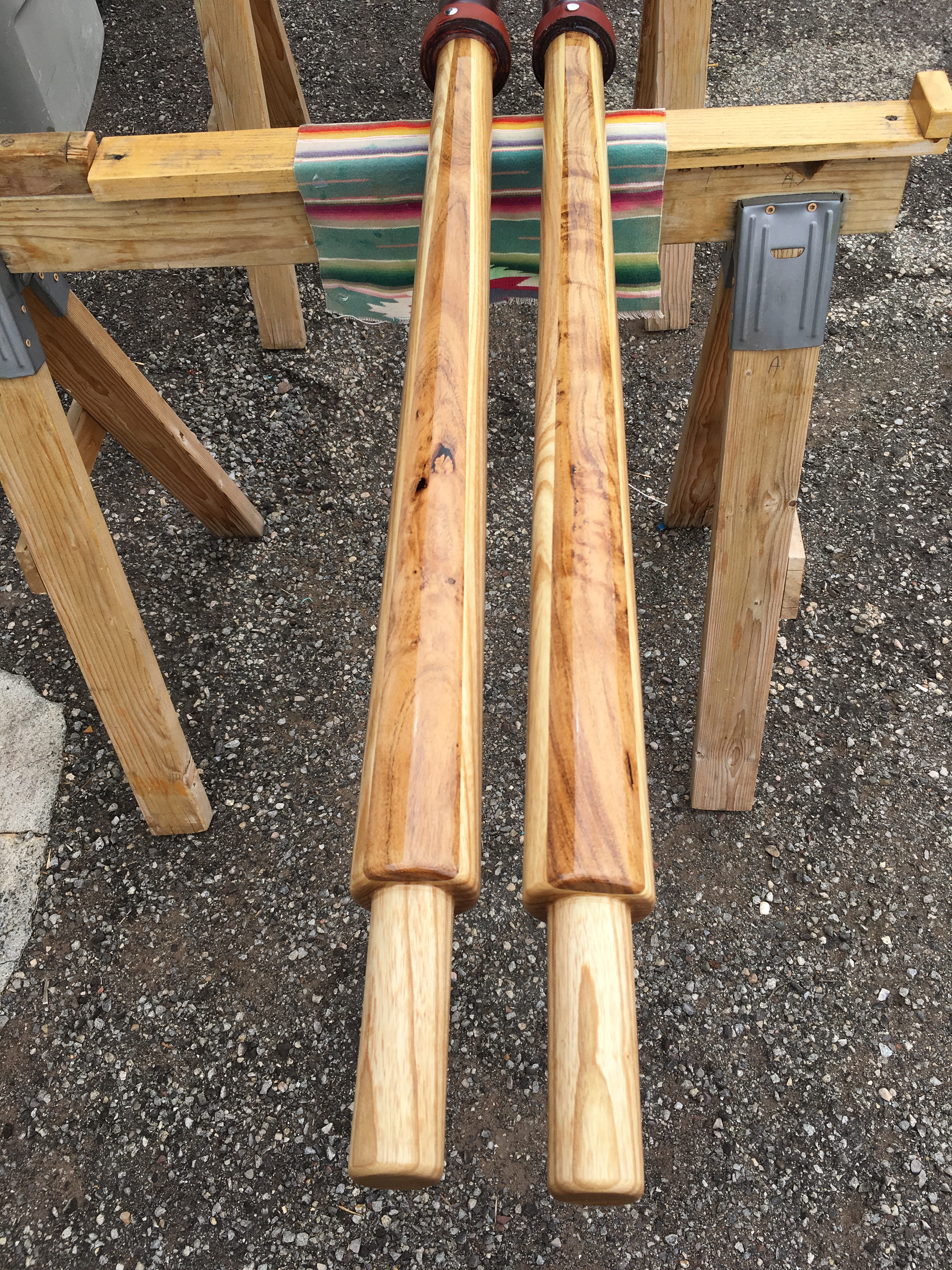 Songbird Oars – Handcrafted wood oars