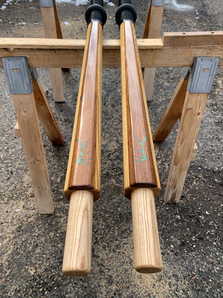 Songbird Oars – Handcrafted wood oars