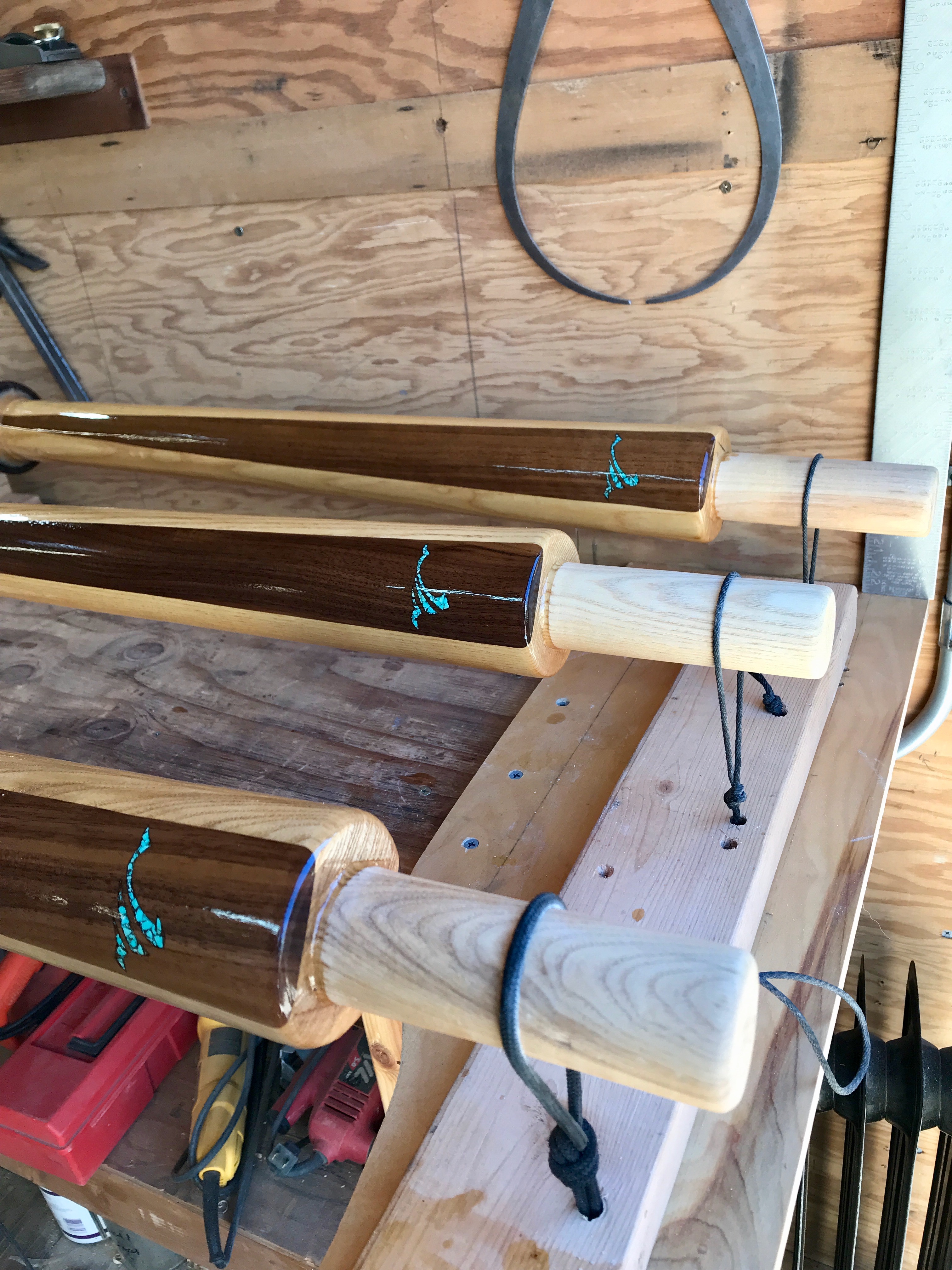 Songbird Oars – Handcrafted wood oars