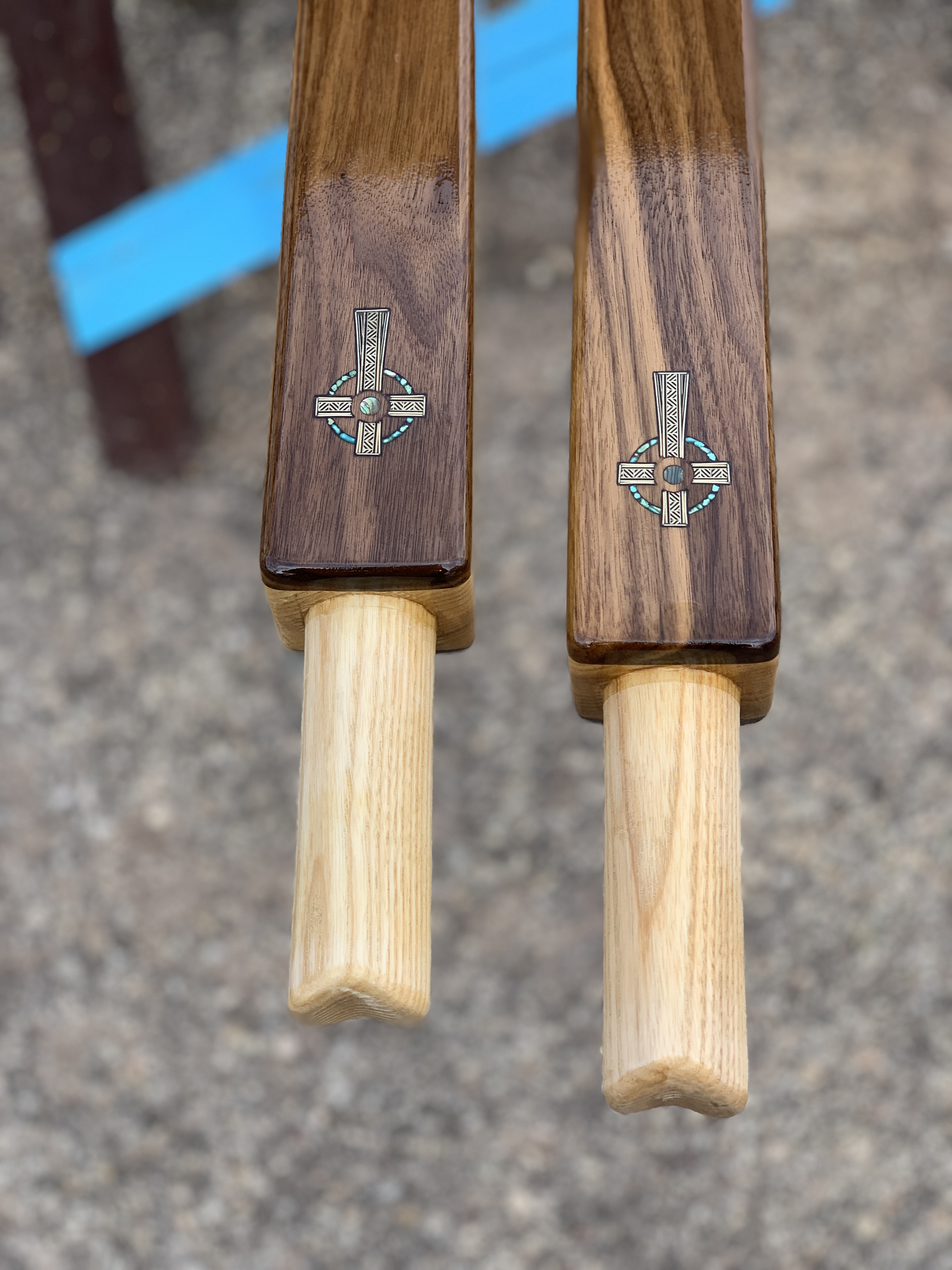 Songbird Oars – Handcrafted wood oars